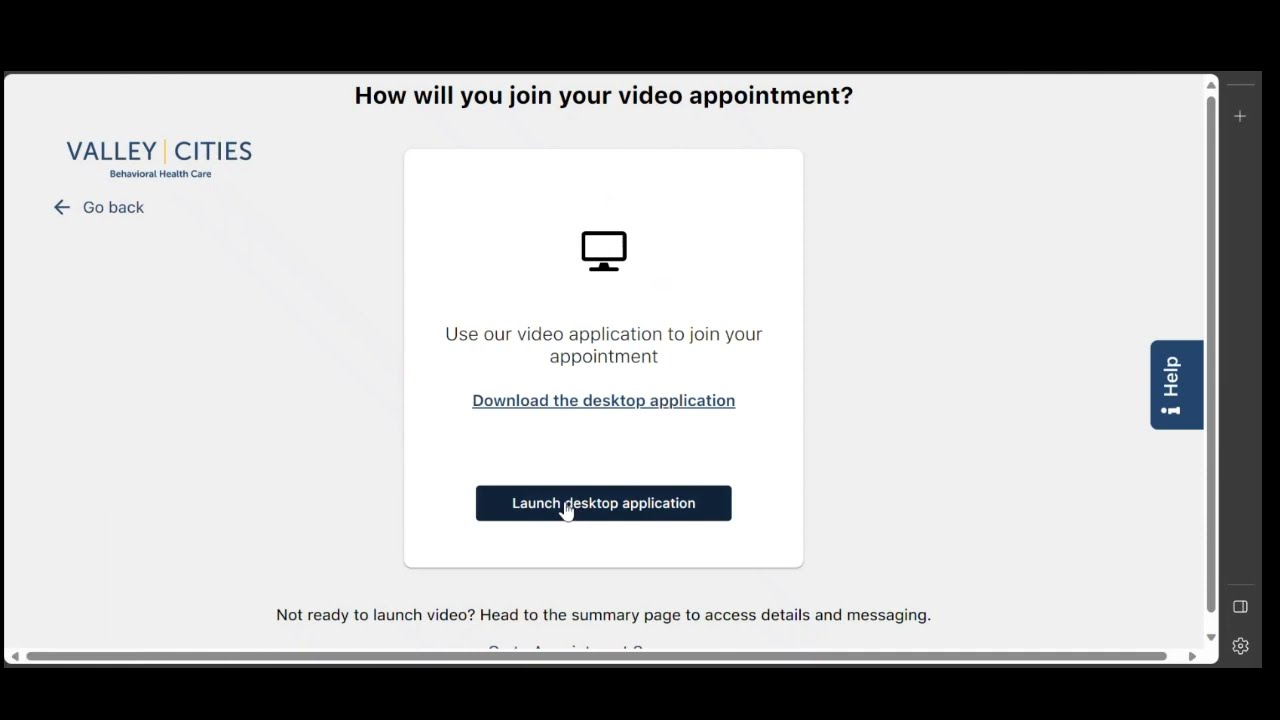 Telehealth Portal - Valley Cities Behavioral Health Care